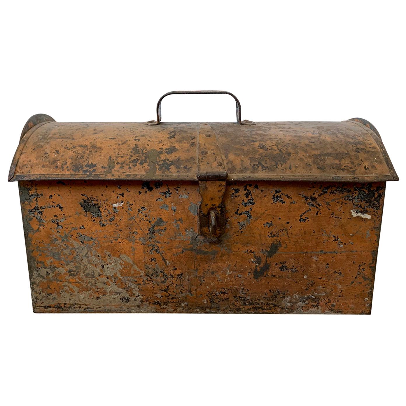 19th Century Tole Box at 1stDibs