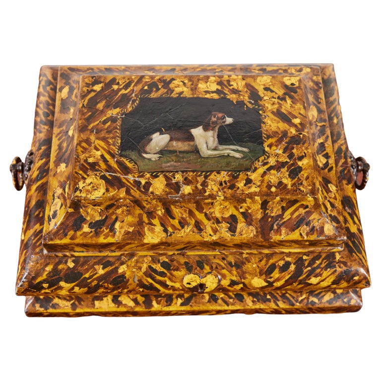 19th Century Tole Box For Sale at 1stDibs