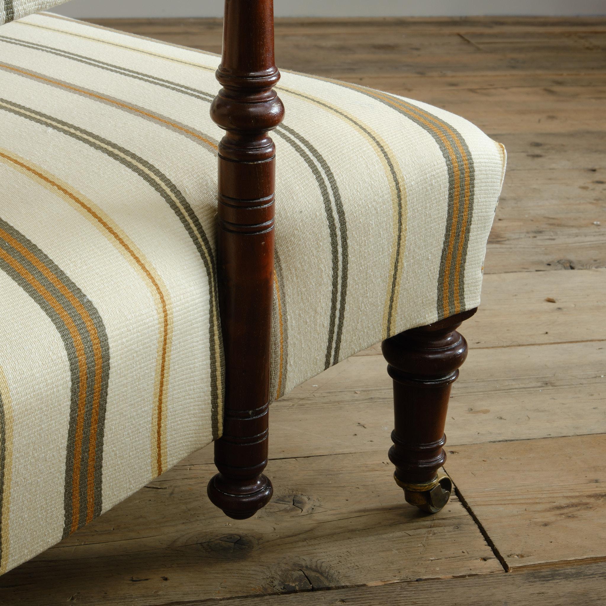19th Century Trollop and Sons open armchair For Sale at 1stDibs