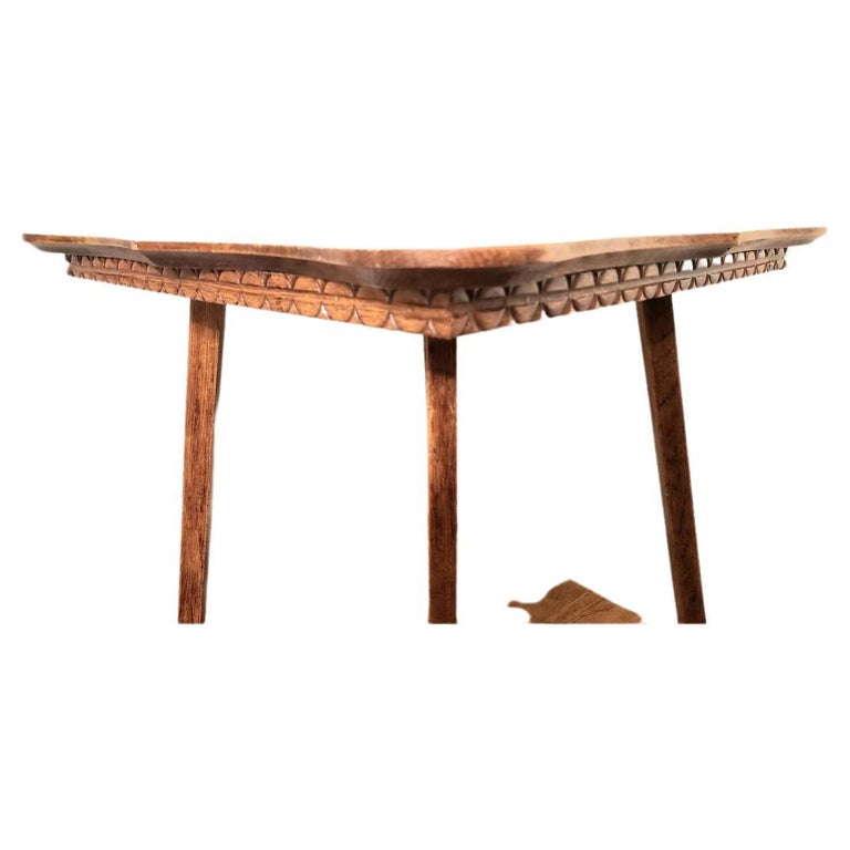 19th Century Two-Tier Solid Quarter Sawn Oak Accent Table For Sale at ...