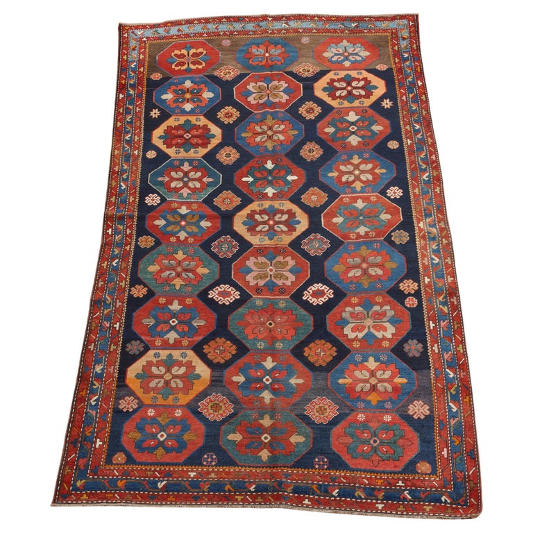 19th Century Unique Karabagh Rug For Sale at 1stDibs