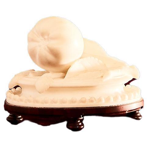 17th Century - Serene stone mascaron For Sale at 1stDibs