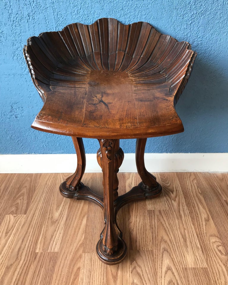 19th Century Venetian Fantasy Grotto Style Revolving Bench at 1stDibs