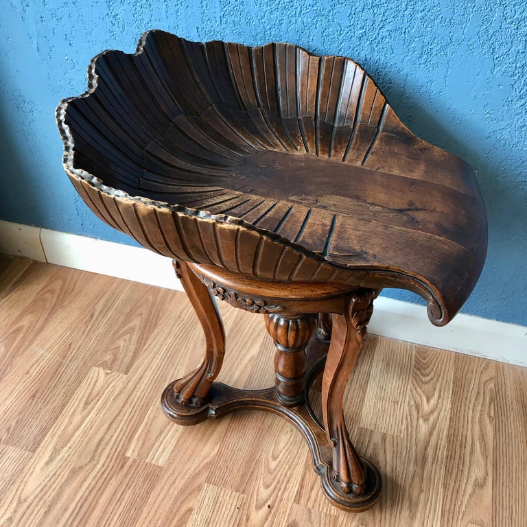 19th Century Venetian Fantasy Grotto Style Revolving Bench For Sale at ...