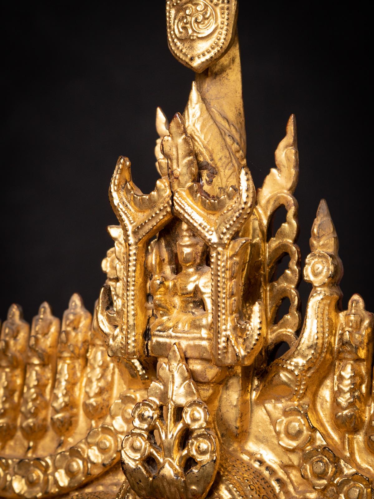 19th Century Very Beautiful Antique Burmese Buddha Throne ...