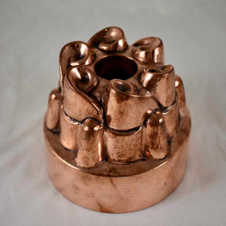 19th Century Victorian English Copper Tin Lined Pudding, Aspic, Jelly ...