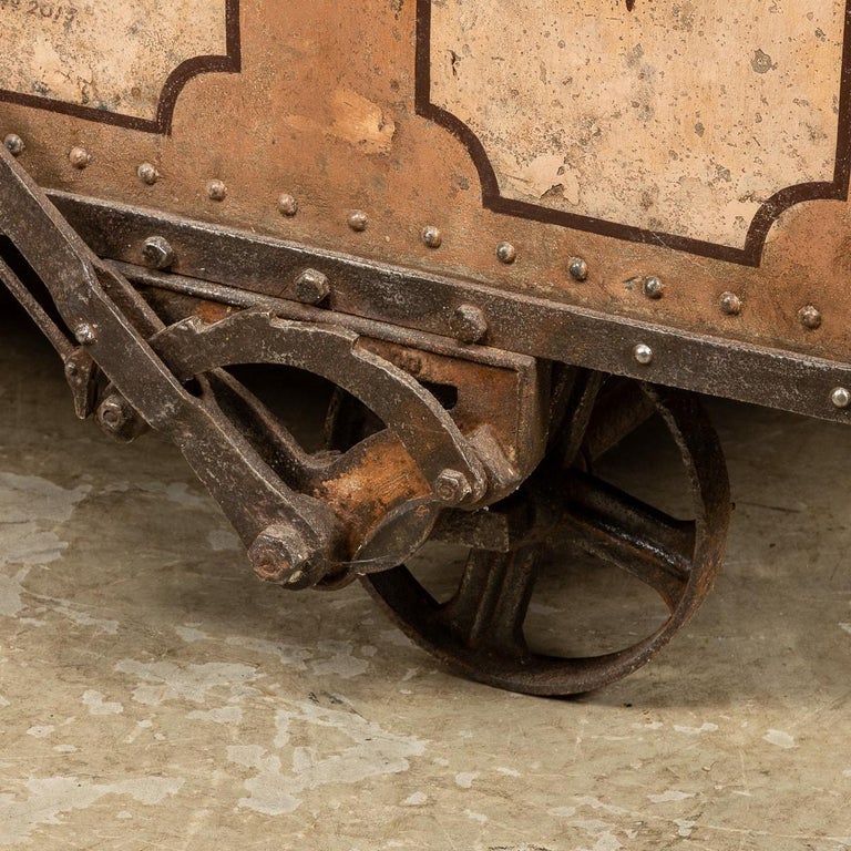 19th Century Victorian Freight Carriage with Oak Top, circa.1880 For ...