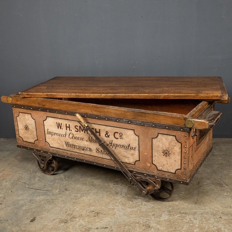 19th Century Victorian Freight Carriage with Oak Top, circa.1880 For ...