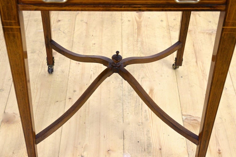 19th Century Victorian Game Table/ Side Table by J. Shoolbred, Uk Ca ...