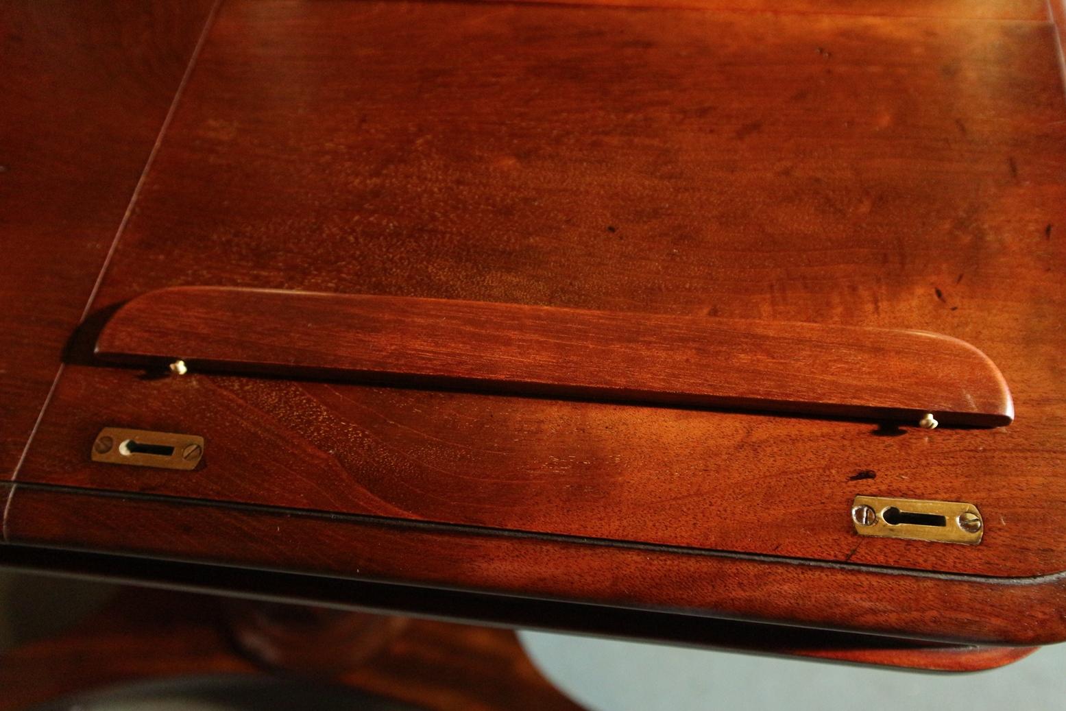 19th Century Victorian Mahogany Reading Table at 1stDibs
