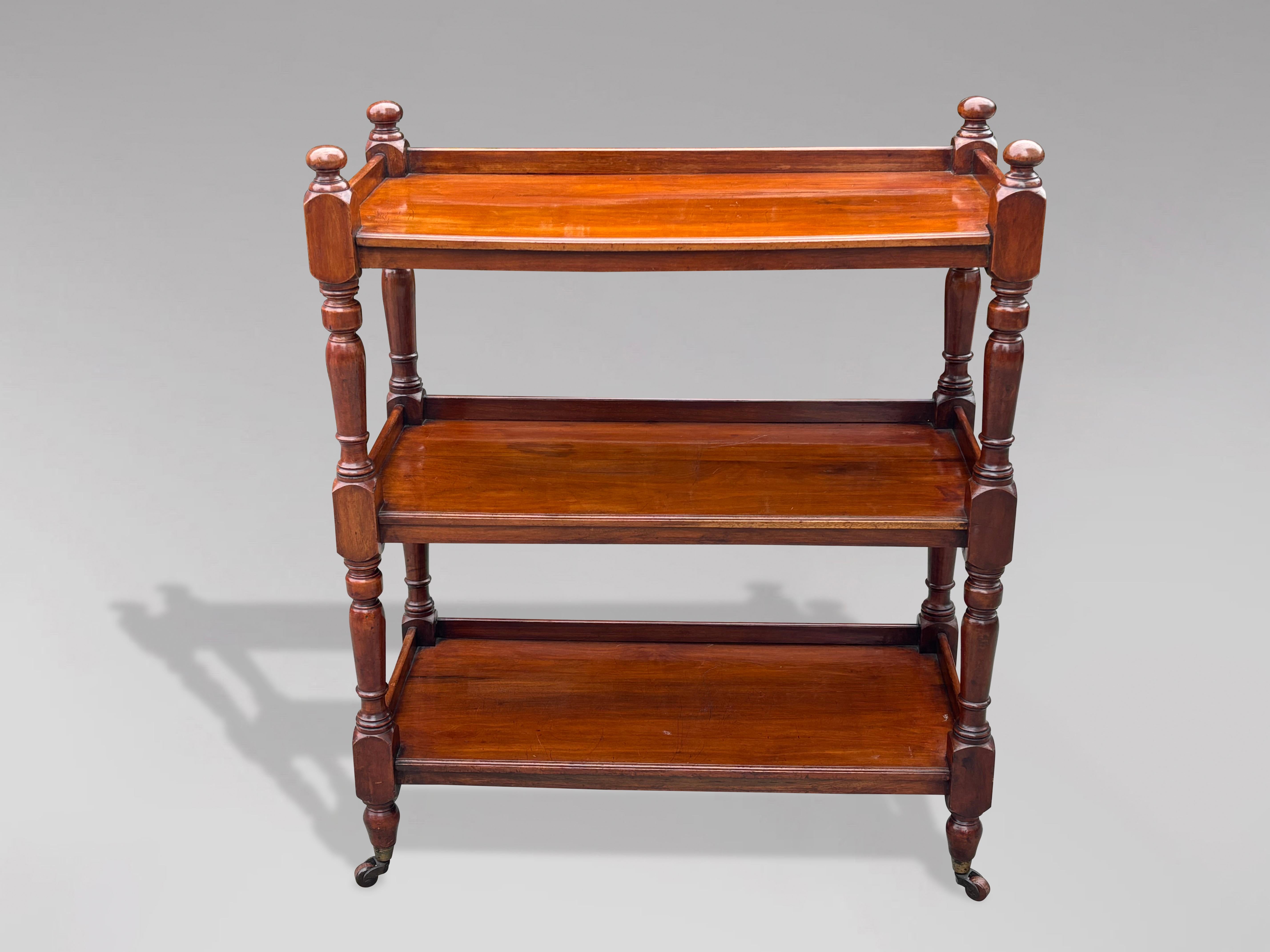 19th Century Victorian Period Mahogany Dinner Wagon Buffet For Sale at ...