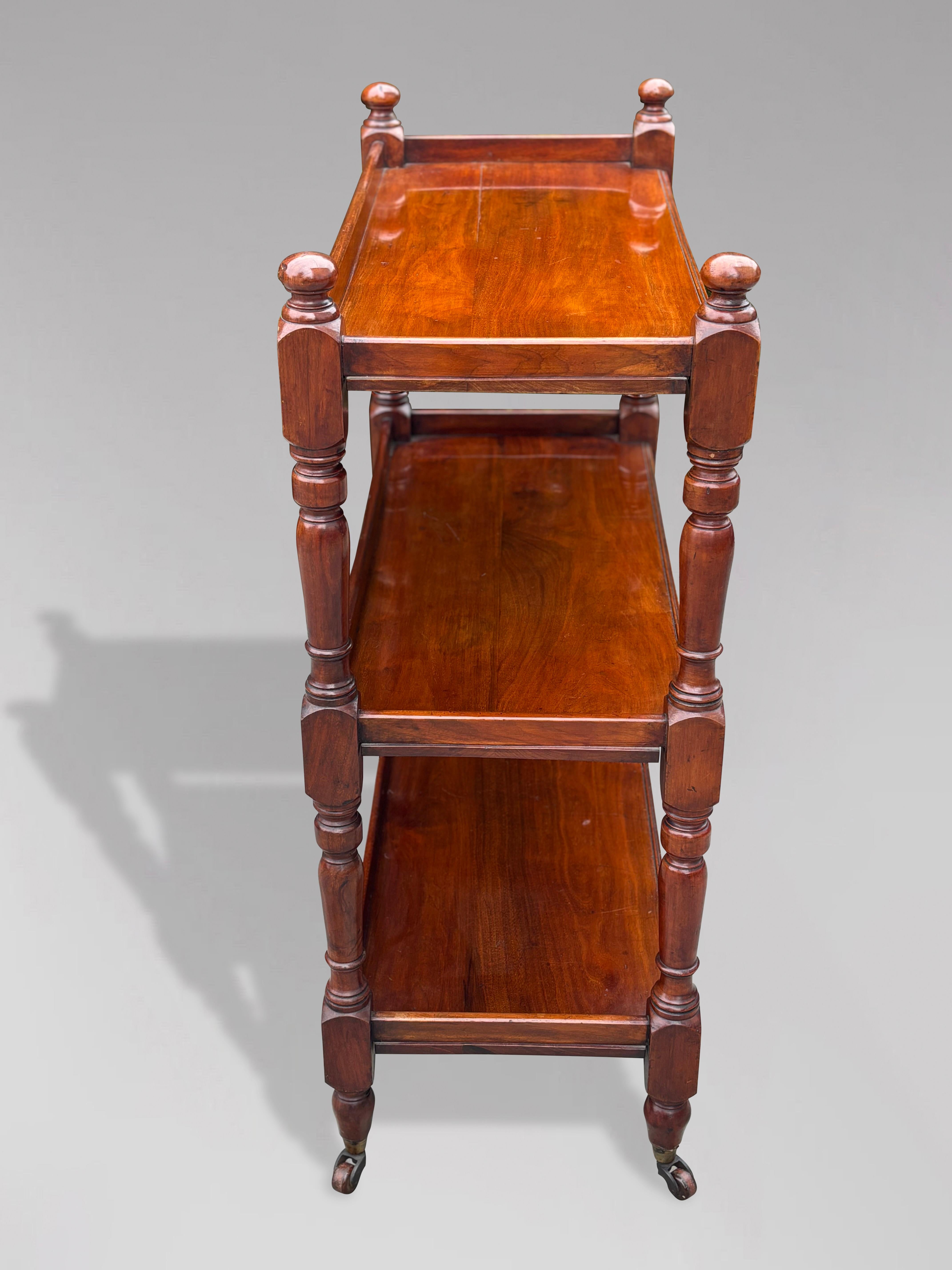 19th Century Victorian Period Mahogany Dinner Wagon Buffet For Sale at ...