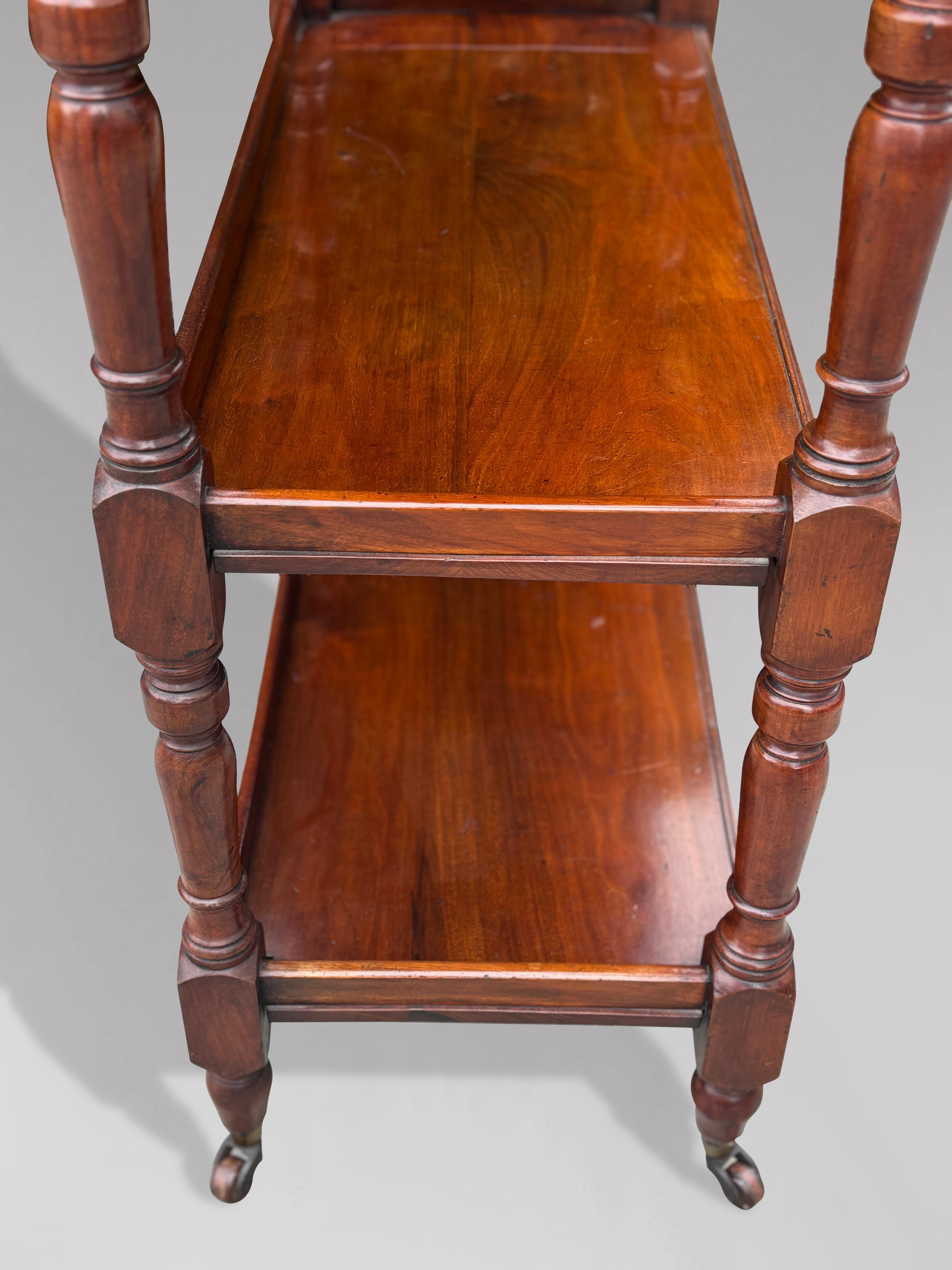 19th Century Victorian Period Mahogany Dinner Wagon Buffet For Sale at ...