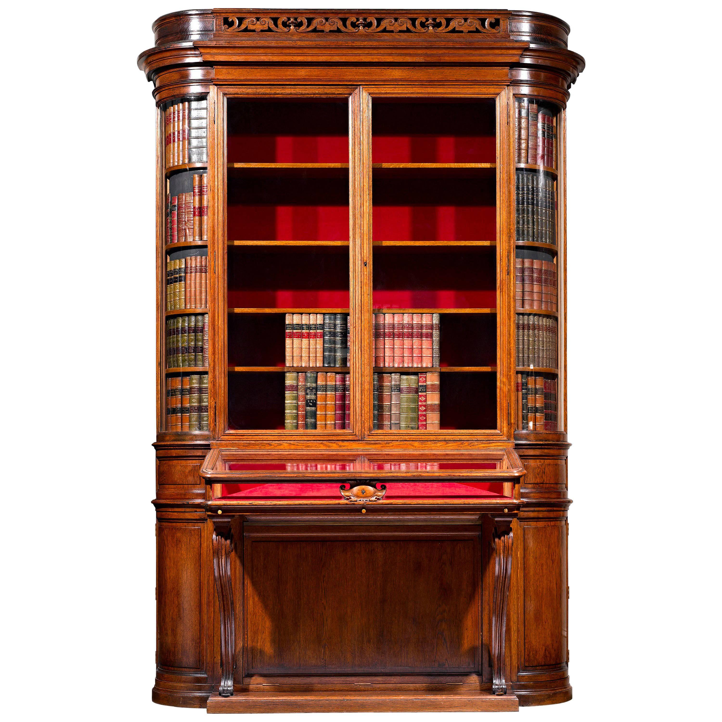 19th Century Victorian Secret Bookcase at 1stDibs