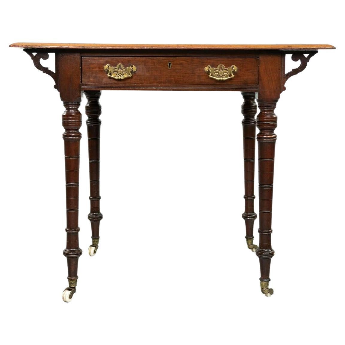 19th Century Victorian Edwards and Roberts Mahogany Writing Desk For ...