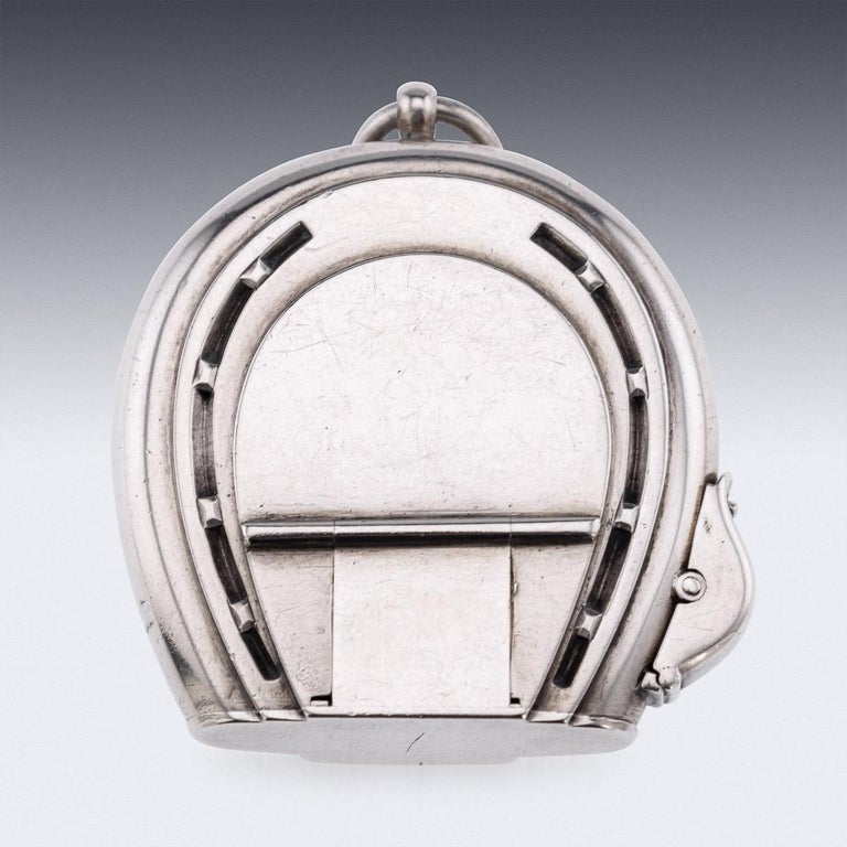 19th Century Victorian Solid Silver Lighter and Vesta Case, London, c ...