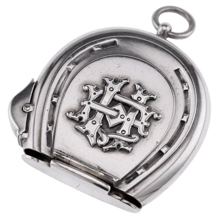 19th Century Victorian Solid Silver Lighter and Vesta Case, London, c ...