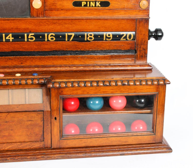 19th Century Victorian Thurston Billiard Snooker and Life Pool ...