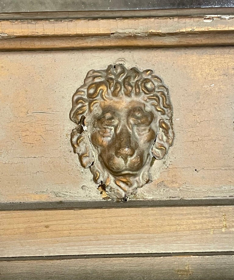 19th Century Wall, Console or Pier Cherub Mirror For Sale at 1stDibs