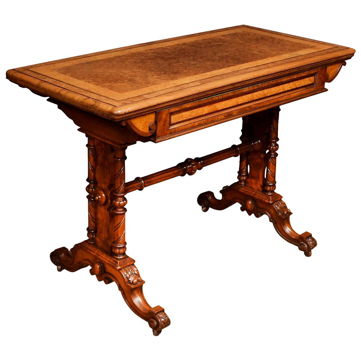 19th Century Eclectic Walnut Small Table For Sale at 1stDibs | 19th ...