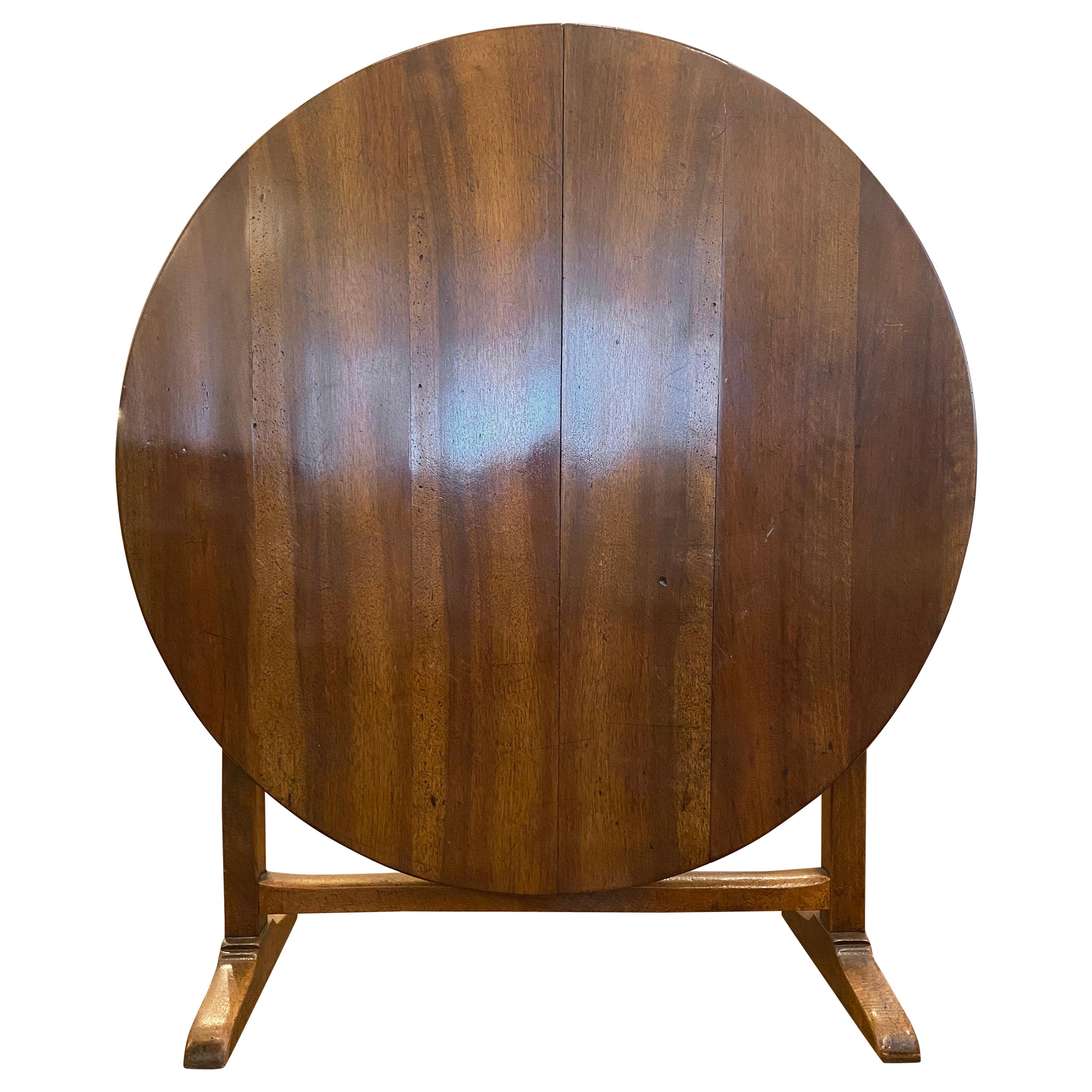 19th Century Walnut Wine Table at 1stDibs