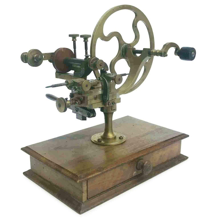 19th Century Watchmakers Gear Wheel Rounding Up Tool Wunderkammern ...