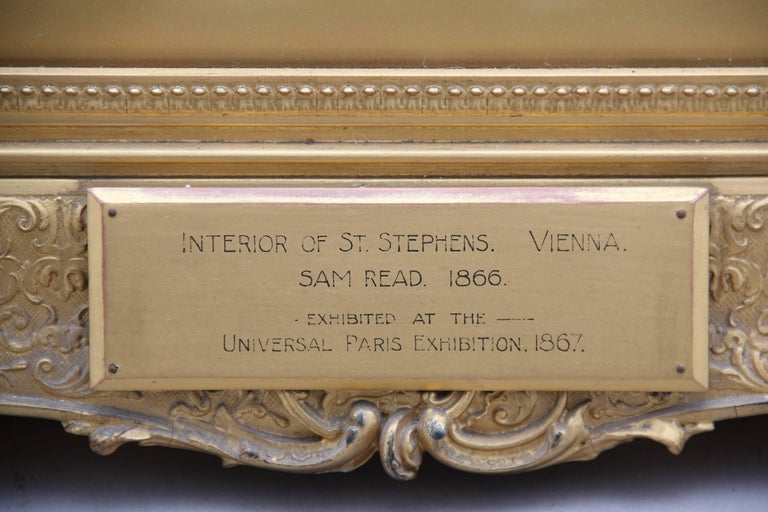 19th Century Watercolor Painting by Samuel Read at 1stDibs