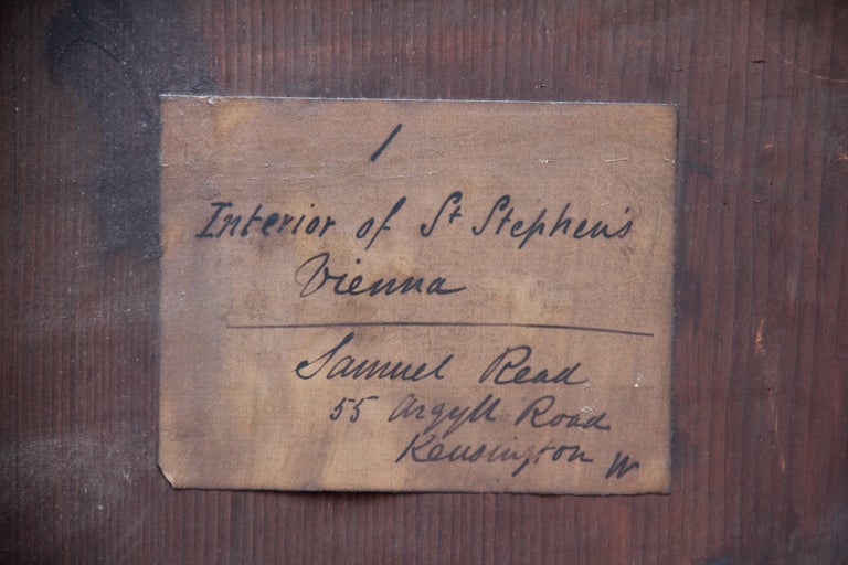 19th Century Watercolor Painting by Samuel Read at 1stDibs