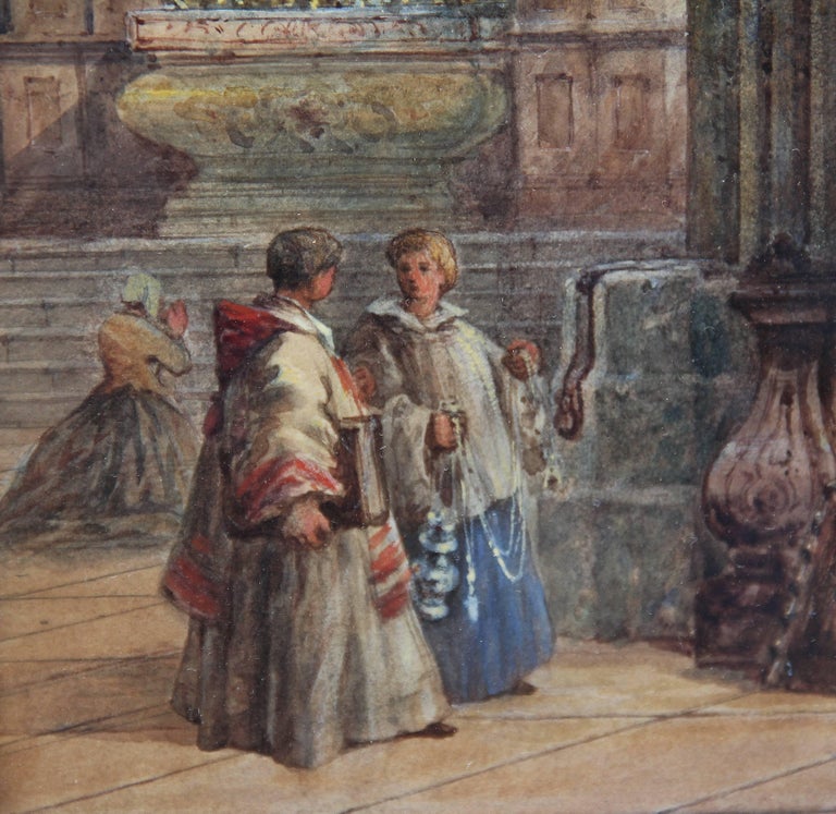 19th Century Watercolor Painting by Samuel Read at 1stDibs