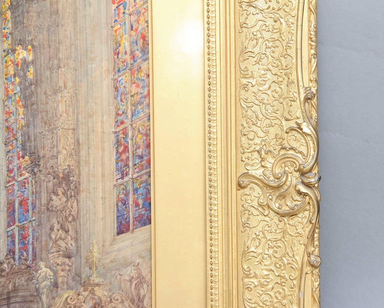 19th Century Watercolor Painting by Samuel Read at 1stDibs