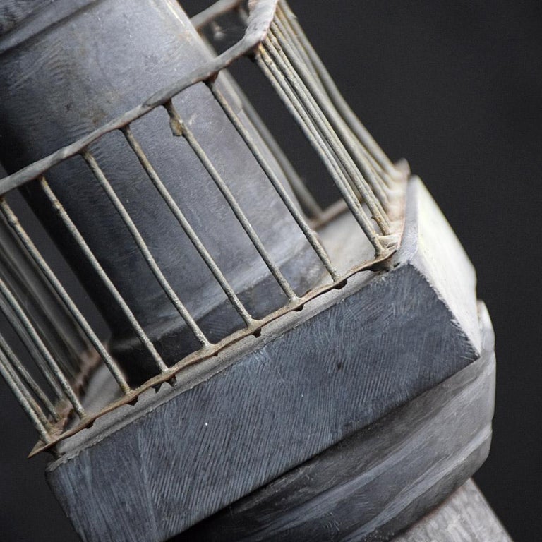 19th Century Welsh Folk Art Column Form For Sale at 1stDibs