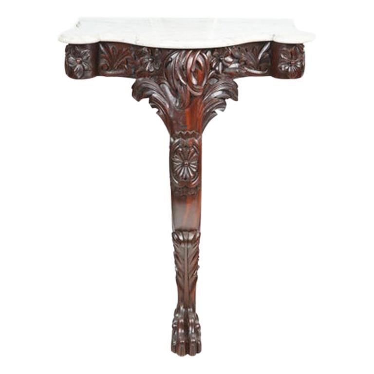 19th Century William IV Monopodia Console Table For Sale at 1stDibs