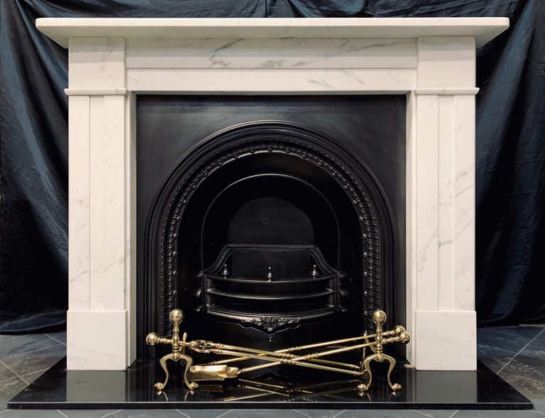 19th Century William IV Scottish Statuary Marble Fireplace Surround at ...