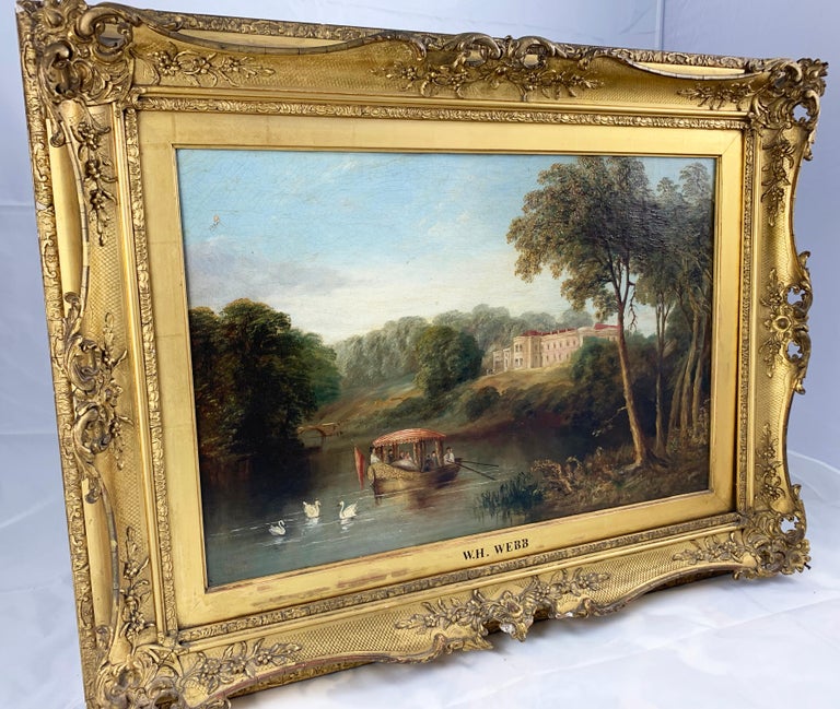 19th Century William Webb Oil Painting on Canvas Landscape at 1stDibs ...