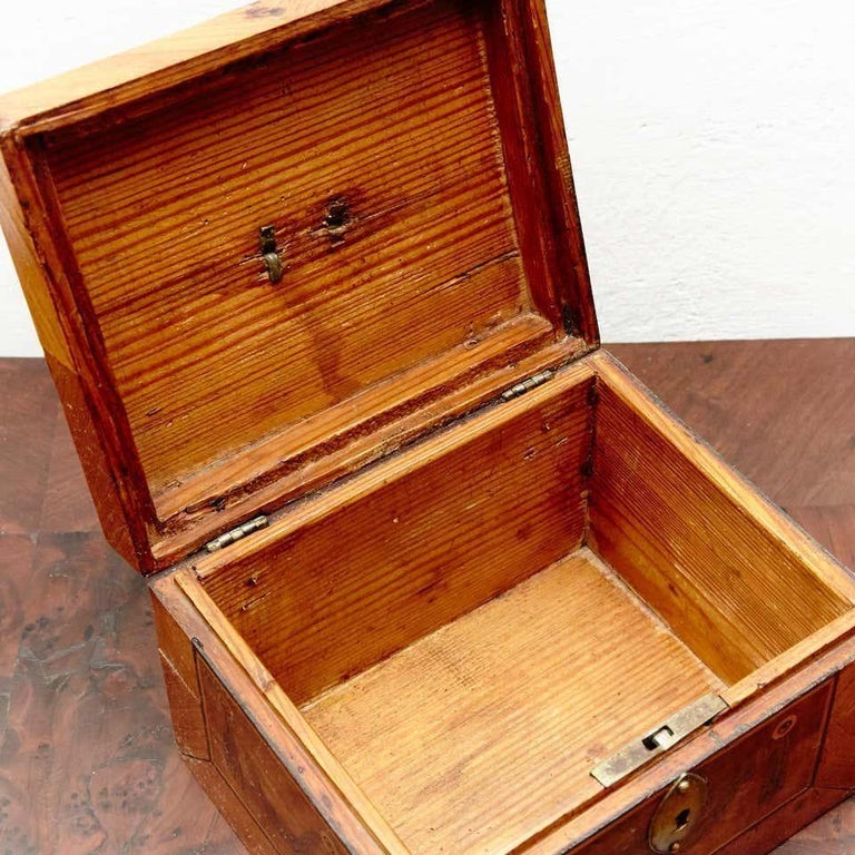 19th Century Wood Italian Box For Sale at 1stDibs