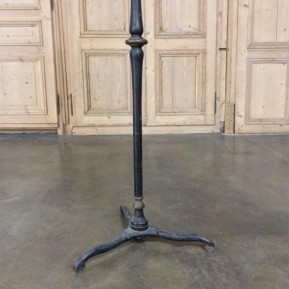 19th Century Wrought Iron and Brass Music Stand For Sale at 1stDibs