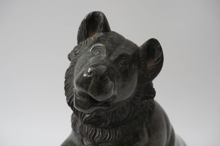 19th Century, Italian, Grand Tour Marble Sculpture of a Molossian Hound ...