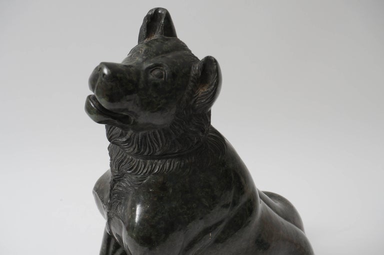 19th Century, Italian, Grand Tour Marble Sculpture of a Molossian Hound ...