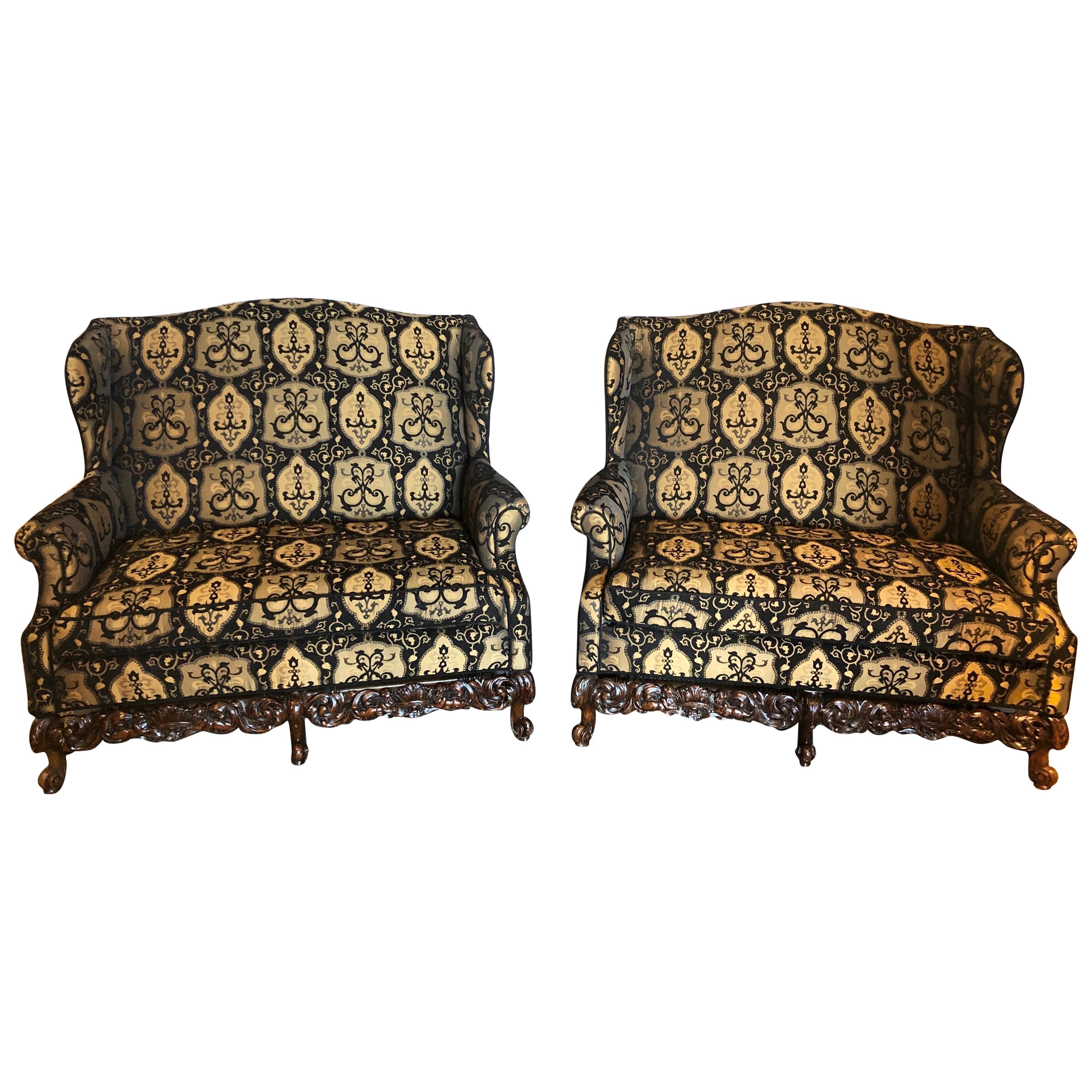 20th Century Caned Borne Settee at 1stDibs