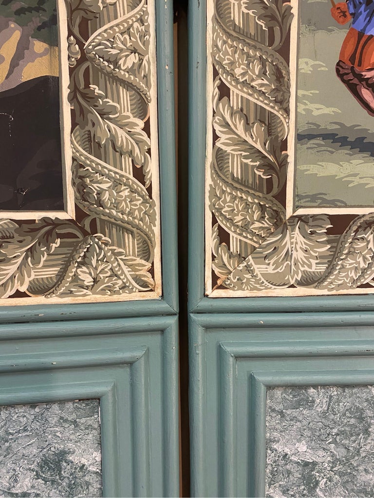 19th-Early 20th Century Zuber "Niagra Falls" Three Panel Screen at 1stDibs