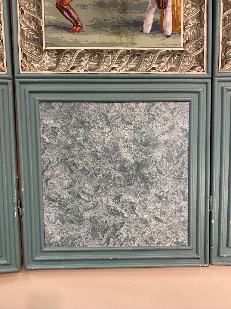 19th-Early 20th Century Zuber "Niagra Falls" Three Panel Screen at 1stDibs