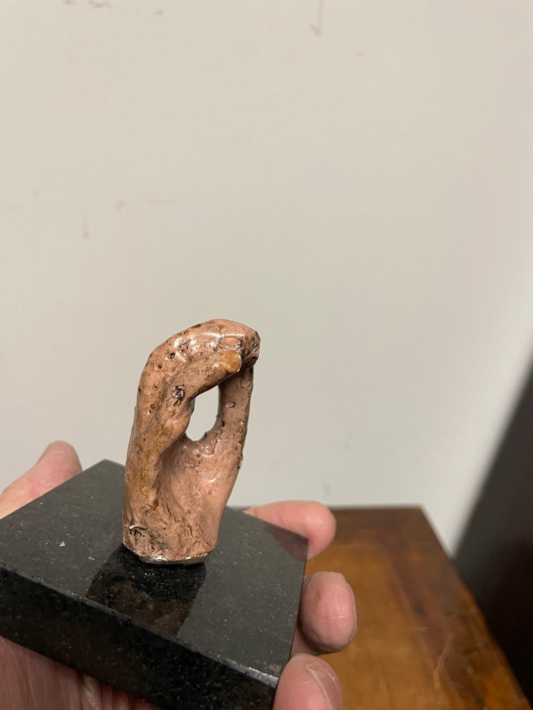 19th Spanish Colonial Santos Hands, Set of Three, Mounted For Sale at ...