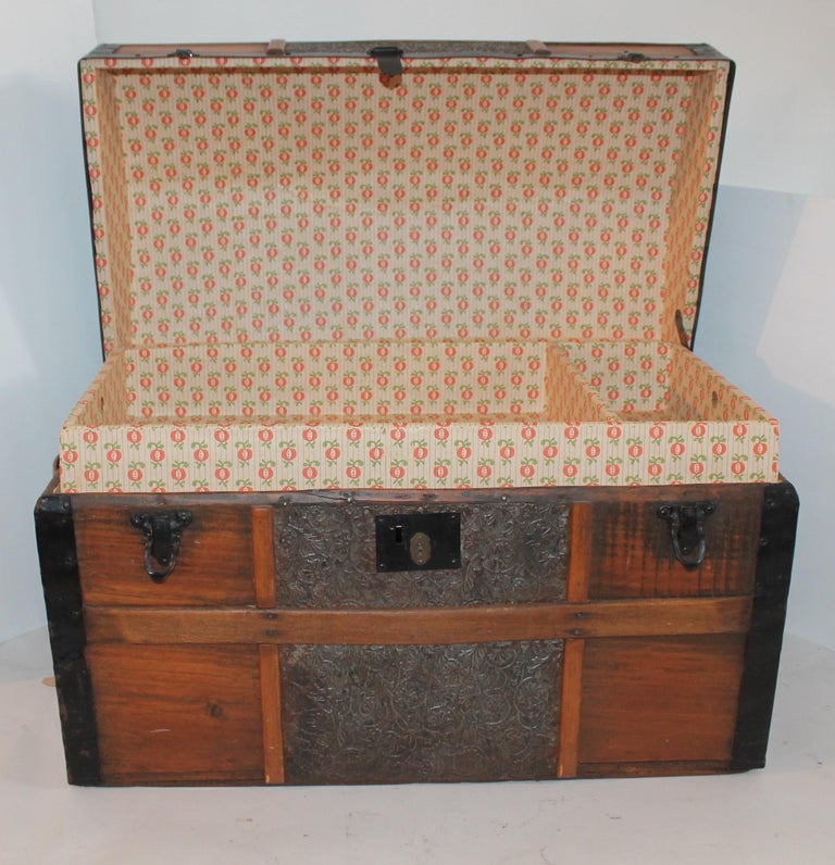 19th Century Dome Top Trunk at 1stDibs