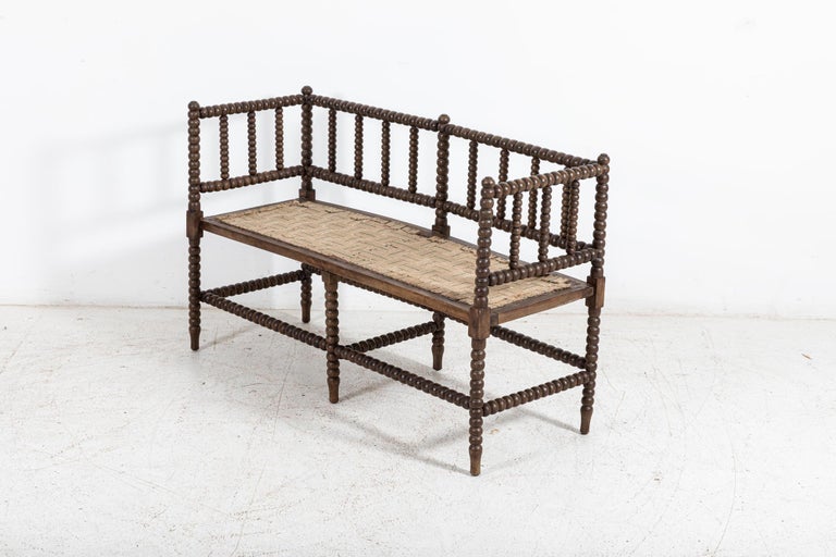 19thc English Bobbin Bench at 1stDibs