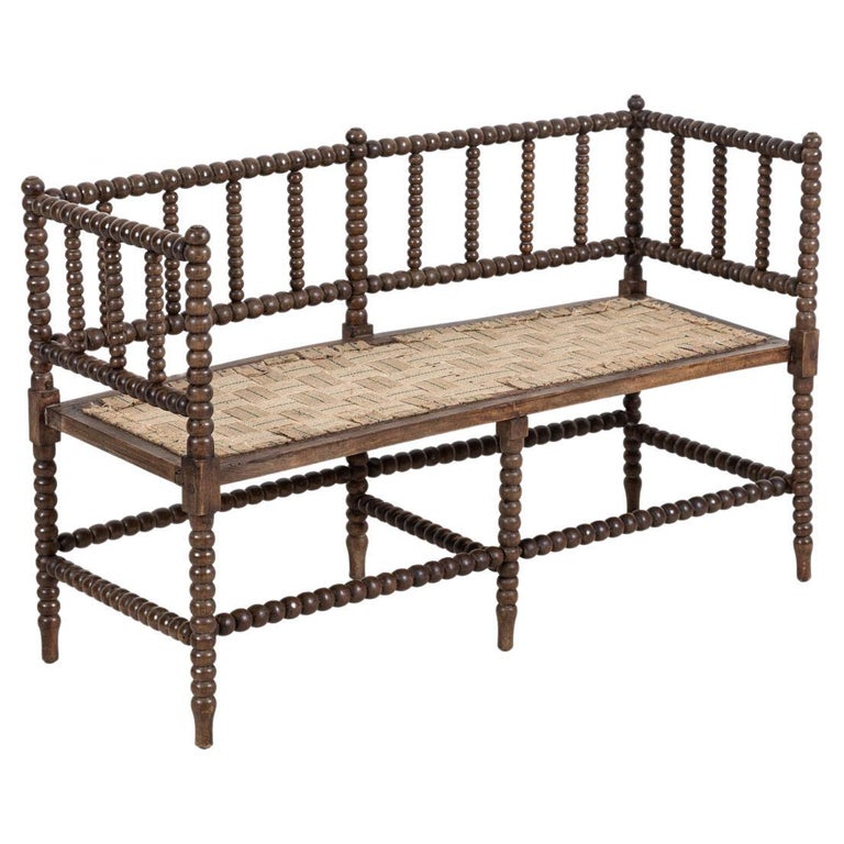 19thc English Bobbin Bench at 1stDibs