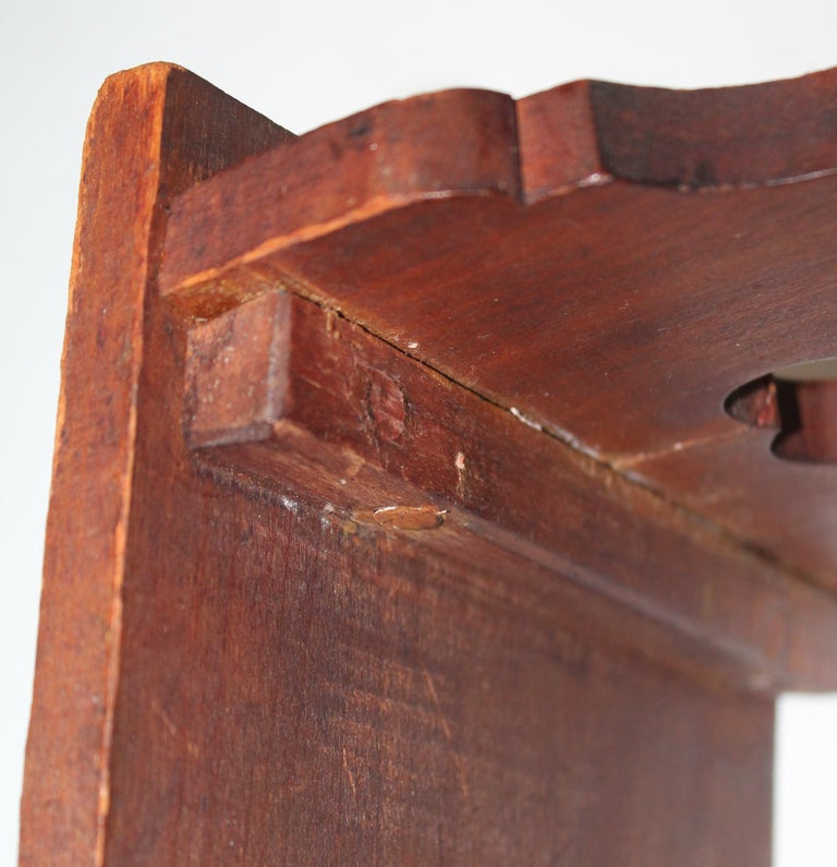19th Century Hand Carved Foot Stool For Sale at 1stDibs