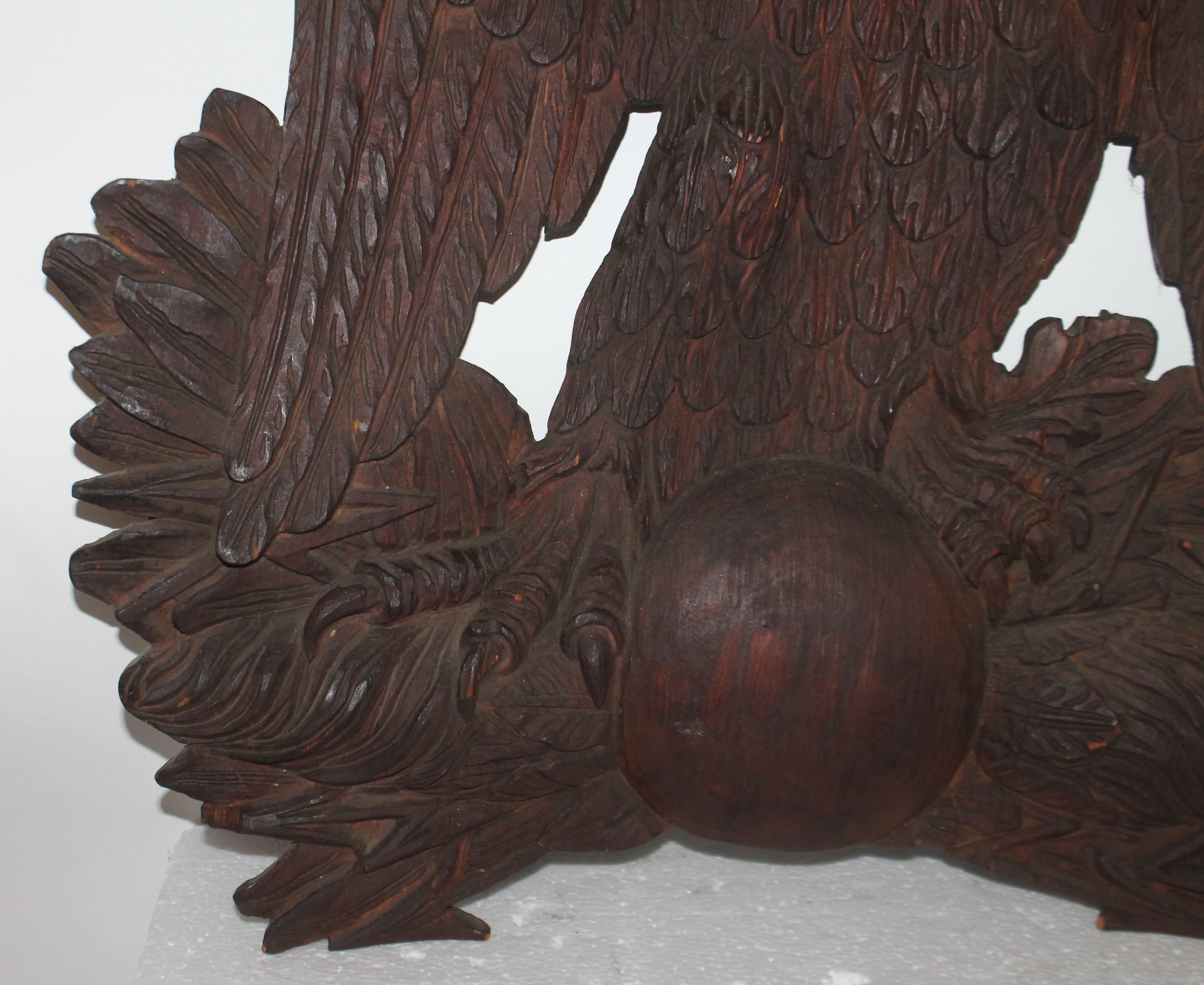 19th Century Hand Carved Wooden Eagle from New England at 1stDibs ...