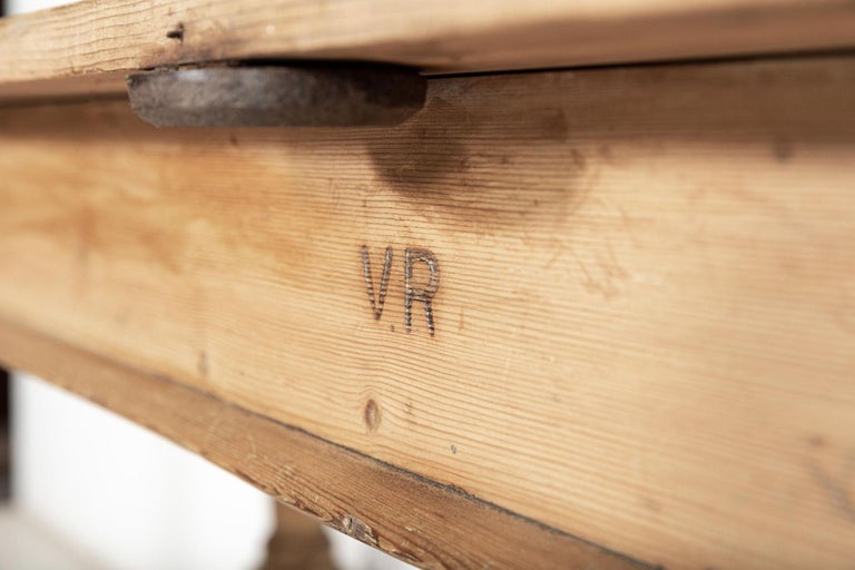 19thC Large Welsh Pine Post Office Sorting Counter / Table For Sale at ...