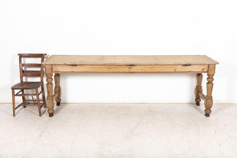 19thC Large Welsh Pine Post Office Sorting Counter / Table For Sale at ...