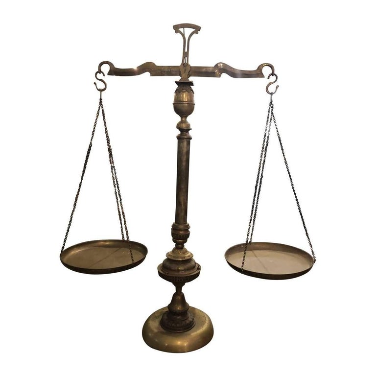 19th Century Monumental Library Scale For Sale at 1stDibs